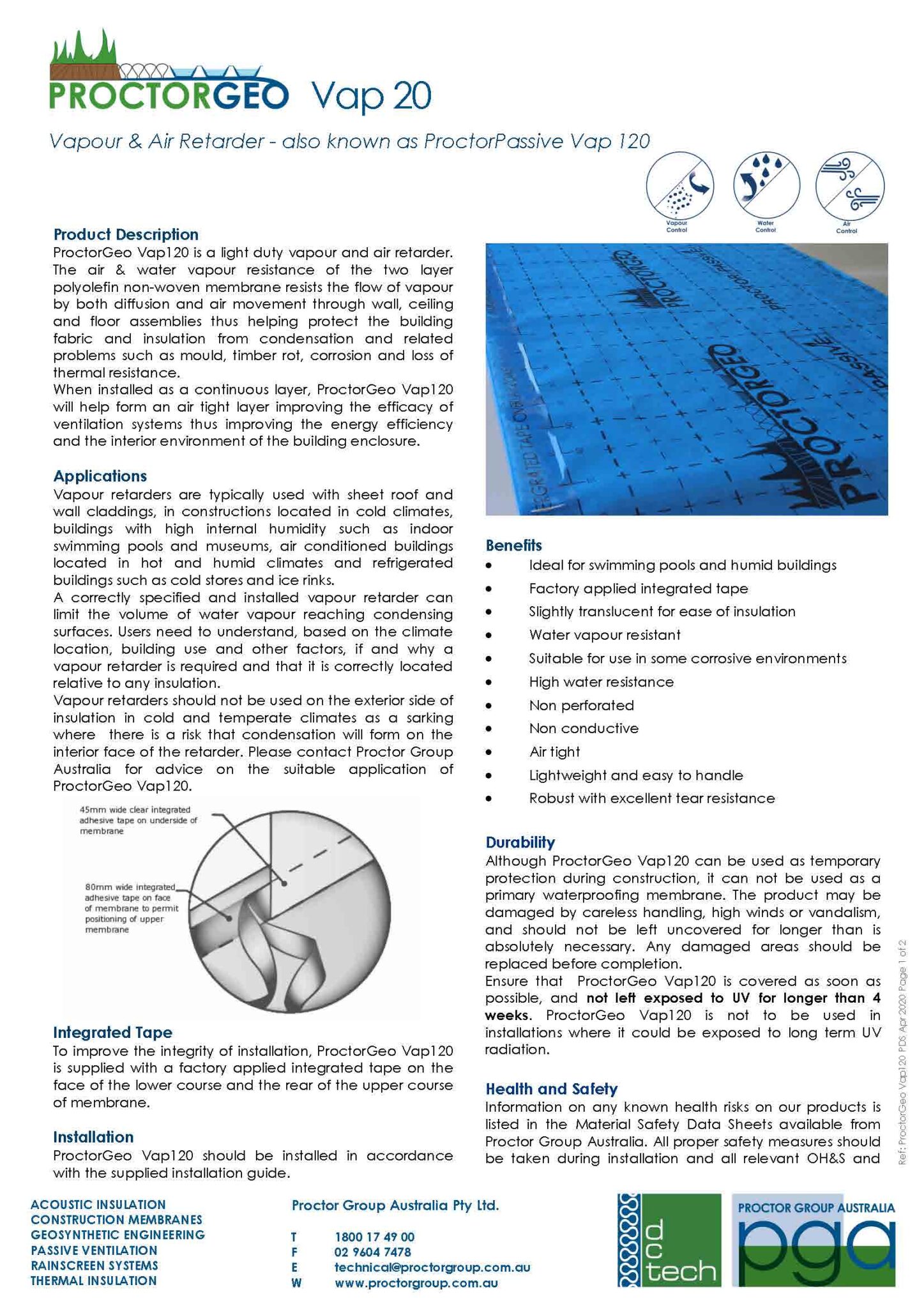 Air and vapour Retarder