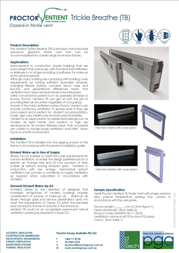 Passive Ventilation