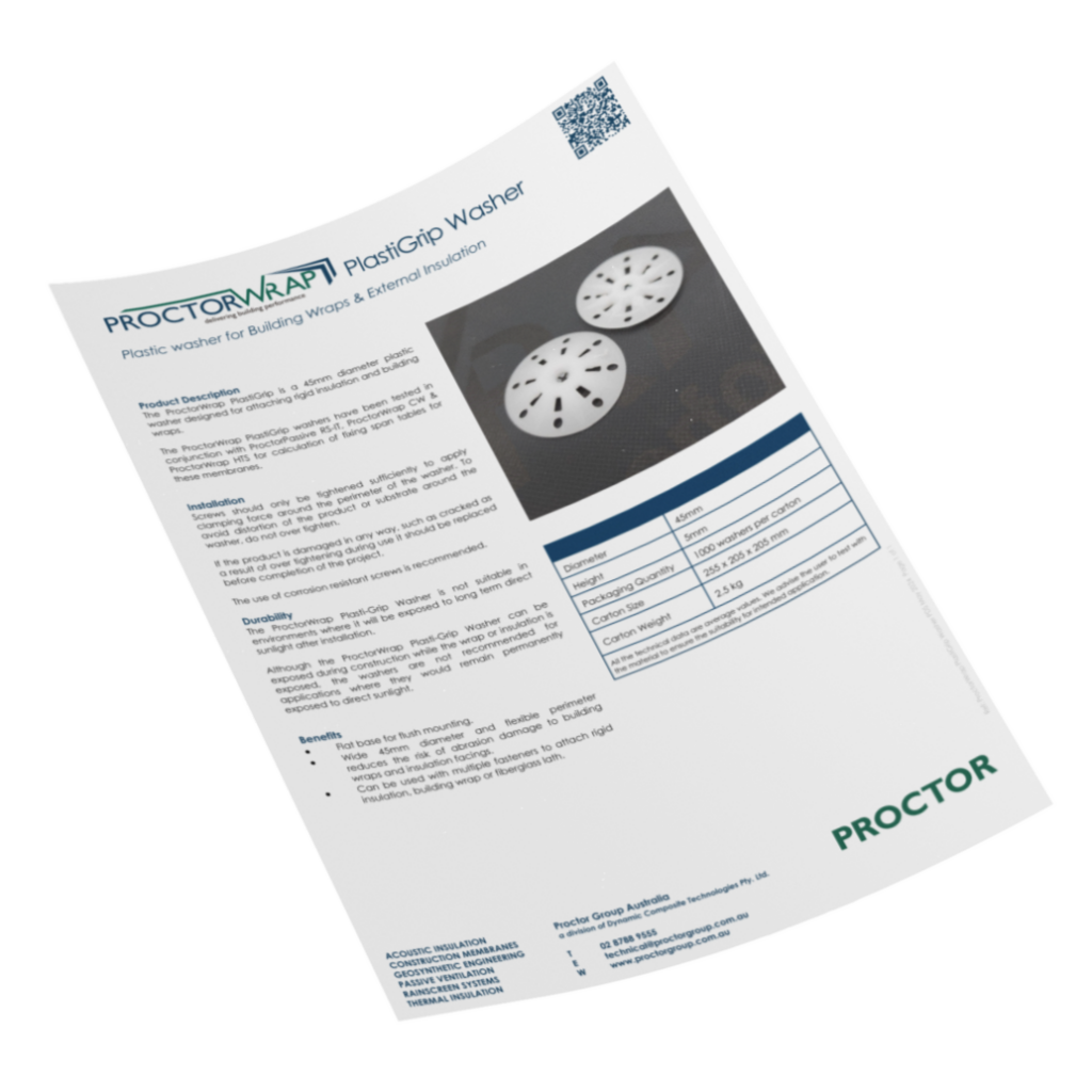 ProctorWrap PlastiGrip Washer - Proctor Group Australia Pty Ltd
